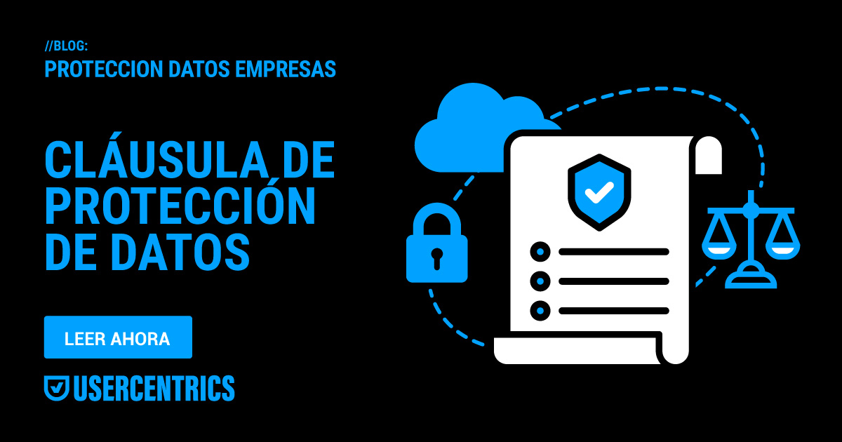 Modelos de cláusula de protección de datos | Usercentrics