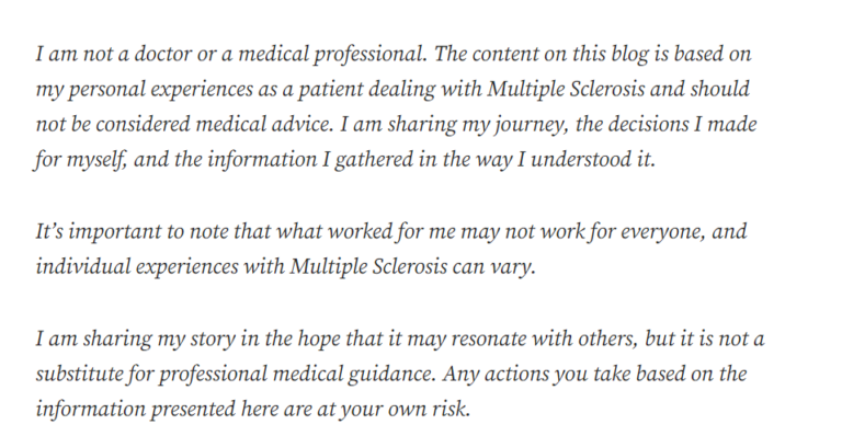 Everything You Need To Know About Medical Disclaimers