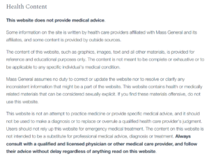 Everything You Need To Know About Medical Disclaimers