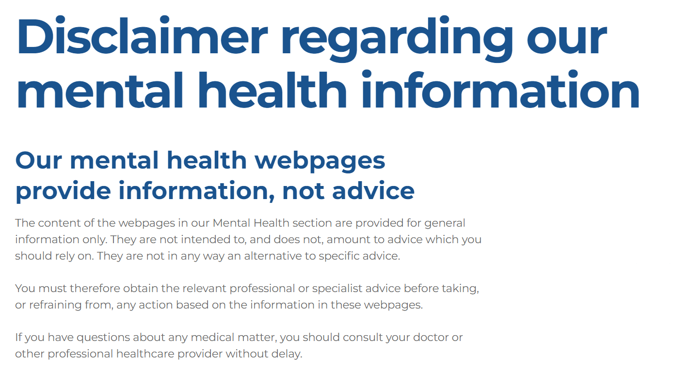 Everything You Need To Know About Medical Disclaimers