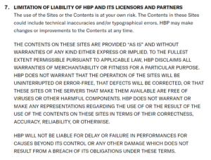 No Responsibility Disclaimer Examples and A Template - Usercentrics