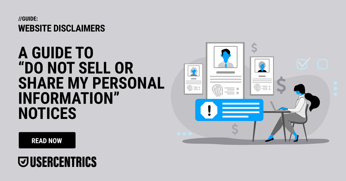Guide: "Do Not Sell Or Share My Personal Information" Notices