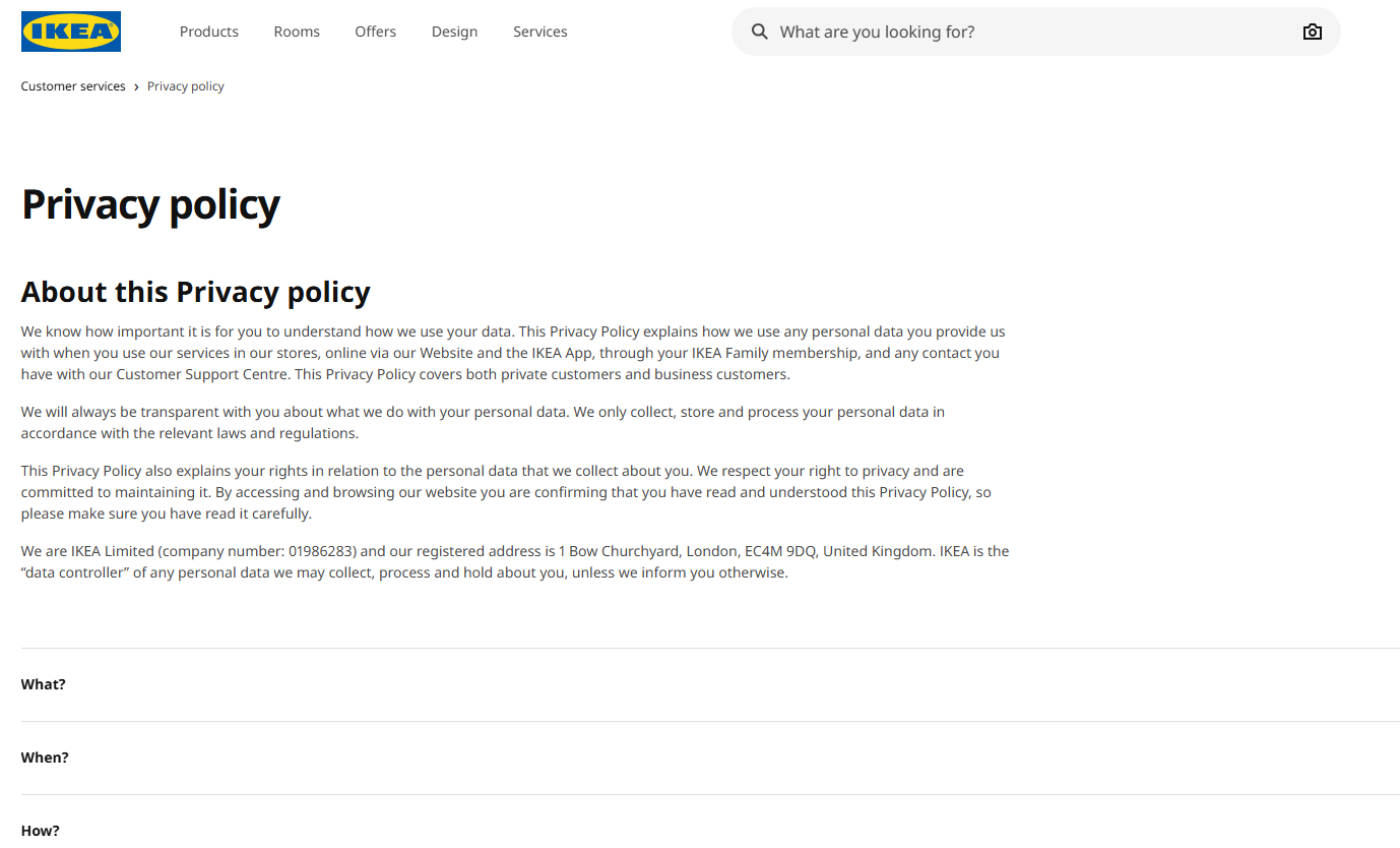33 of the Best Privacy Policy Examples — Usercentrics